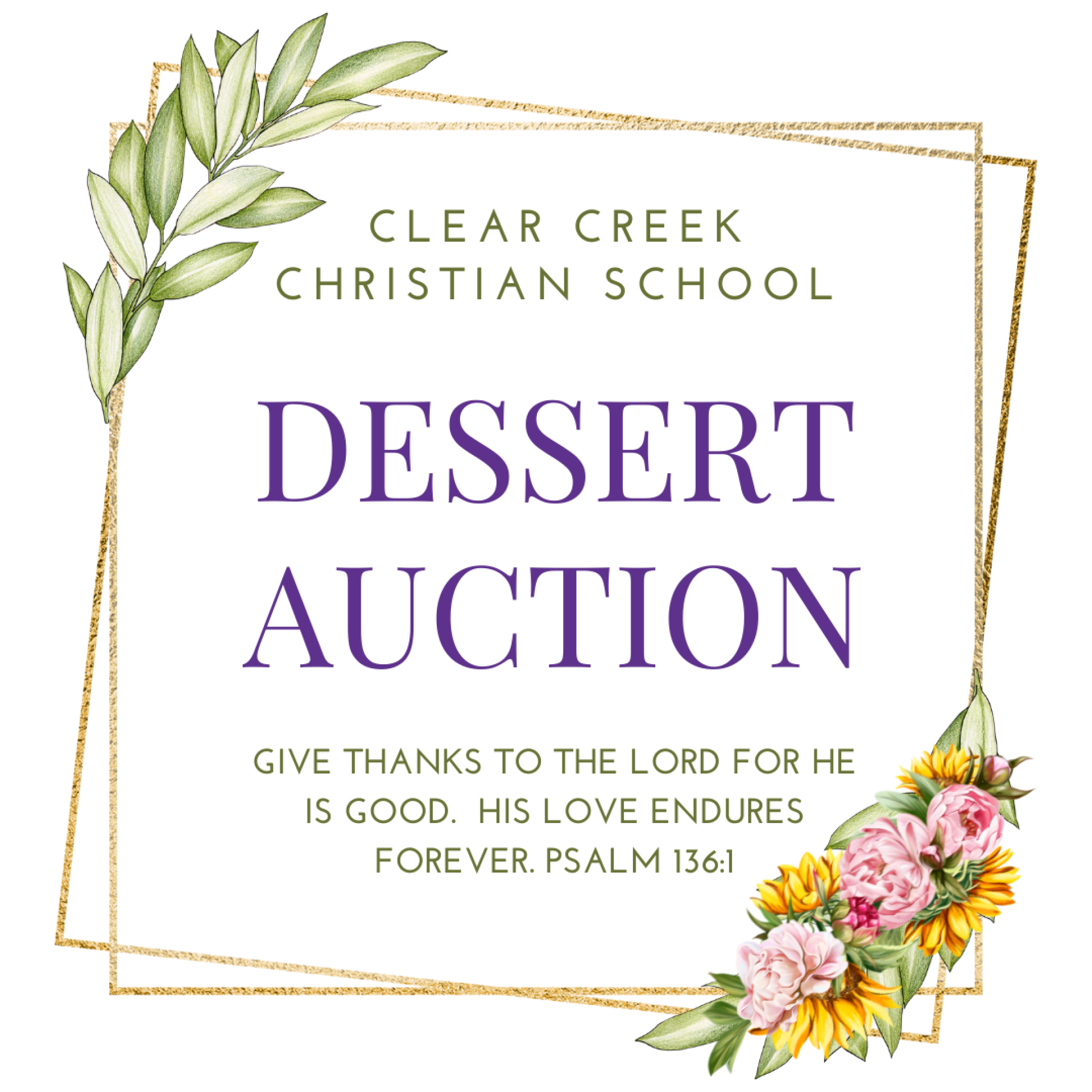 Dessert Auction 2024 | WeDo Charity Auctions