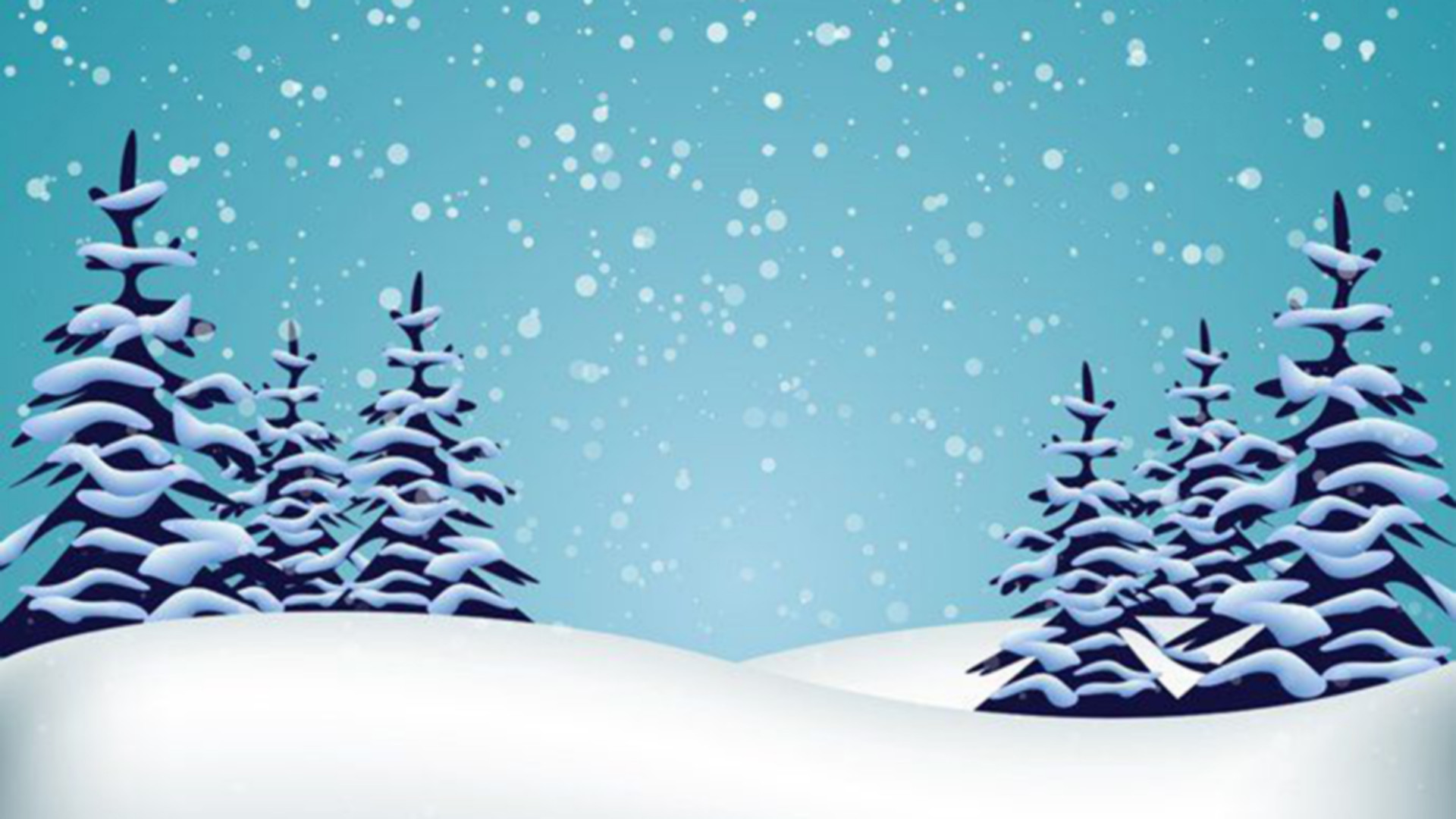 Winter Raffle 2025 background