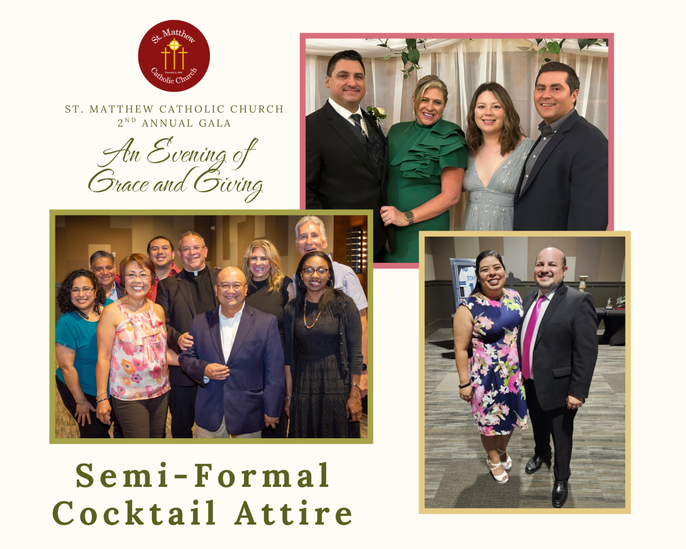 St. Matthew Catholic Church 2026 Gala | ClickBid Event Fundraising